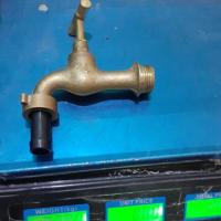 China 1/2 3/4 chrome plated long washing machine taps brass toilet valve for sale