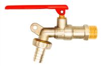 China Washing machine bibcock with lock quick water nozzle 1/2 single cooling full copper faucet for sale