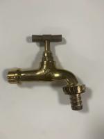 China Garden 1/2 copper brass water hose union bib tap for sale
