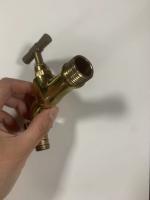 China Garden 1/2 copper brass water hose union bib tap for sale