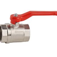 China OEM ODM Aluminum Handle Hot Water Ball Valve Brass Lockable Valve for sale