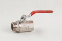 China OEM ODM Aluminum Handle Hot Water Ball Valve Brass Lockable Valve for sale