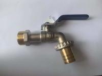 China 1/2 3/4 Inch Garden Hose Bib Brass Hose Faucet Plastic Handle for sale
