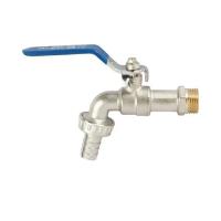 China Normal Temperature Brass Bib Cock Plumbing Bibcock Ball Valve 1/4inch for sale