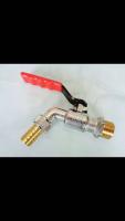 China Agricultural Brass Bibcock Valve Irrigation Taps 5 Years Warranty for sale