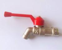 China High Pressured Brass Ball Bibcock Lockable Outdoor Tap For Plumbing for sale