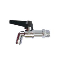 China Modern ZINC Water Bibcock Brass Bib Cock With Lockable Handle for sale