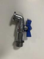 China Modern ZINC Water Bibcock Brass Bib Cock With Lockable Handle for sale