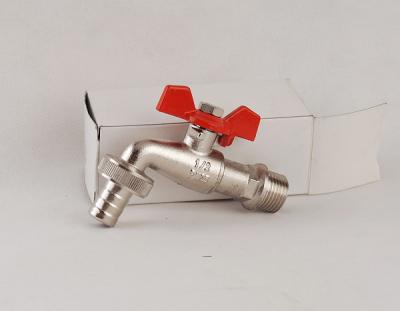 China Medium Temperature 3/4 Inch Brass Bibcock Valve With Water Master Taps for sale