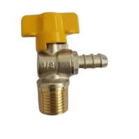 China Medium Temperature Half Inch Brass Angle Valve For Kitchen  Copper Handle for sale