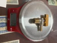 China Customization Chrome Plating Angle Gas Valve Corrosion Resistance for sale
