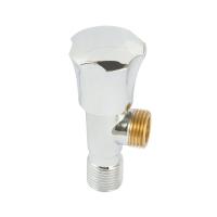 China Antiwear  3/8inch Brass Angle Valve For Toilet Water Nozzle long Life time for sale