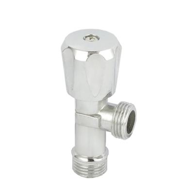 China Brass Mini Firmer Ms Angle Valve 90 Degree Angle Valve 15mm Port Polished for sale