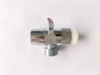 China Brass Mini Firmer Ms Angle Valve 90 Degree Angle Valve 15mm Port Polished for sale