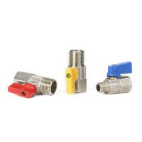 China Tuya Smart Brass Gas Valve T Handle Wifi Zigbee Water Gas Leak Valve Erosion Resistant for sale