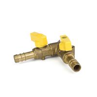 China  Leak Proof Gas Rated Ball Valve DN20-NPT Half Inch Gas Valve for sale