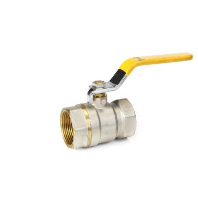 China 35mm Lever Brass Gas Valve Abrasion Resistance Samples Availiable for sale