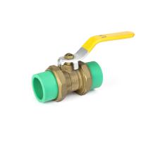 China Nickel Chrome Plated Brass Gas Ball Valve 3/4 inch  wear resisting for sale