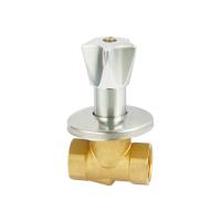 China 1/2inch-4inch Port Waterworks  Brass Stop Valve No Leakages for sale