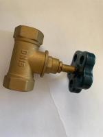 China Non Rusting  3/4inch Brass Water Stop Valve Bathroom Faucet Accessories for sale