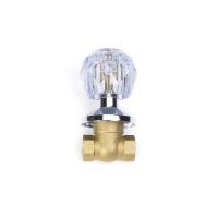 China Water Heater Service Oem Brass Stop Valve Nickel Plating Corrosion Proof for sale