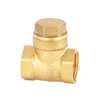 China Antiwear ODM One Way Vertical 1 Inch Brass Check Valve For Water Supply System for sale