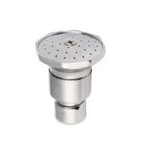China Evaporative Cooler Brass Float Valve With Ball Bulkhead Mounting Non Rusting for sale