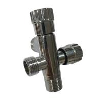 China Hot selling bathroom Fittings Cold Water 1/2inch Brass Angle Valve Chrome Plated for sale
