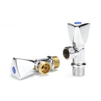 China Durable Customized BSP Threaded  Brass Angle Valve For Wash Basin for sale