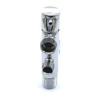 China Full copper-zinc alloy handle with one in and two out multi-function three-way angle valve washing machine faucet for sale