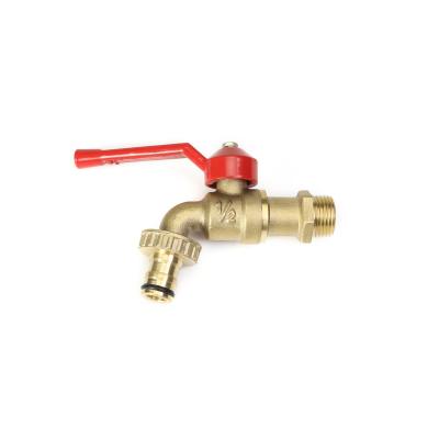 China Sanitary Tap Brass Bibcock Valve Sw Type GOST Standard for sale