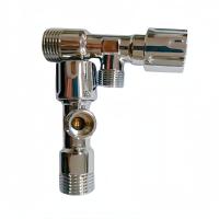 China 1/2*3/8 Brasscraft Angle Valve Sanitary Use Anti Corrosion for sale