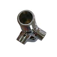 China Two Way Brass Angle Valve Fast Core Plastic Handle 1/2*3/8*3/8 for sale
