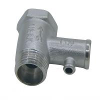 China 1/2 Brass Check Valve Nickel Plated Water Heater Safety for sale
