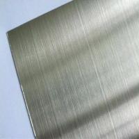 China HL 0.2mm Thick Stainless Steel Sheet Width 2500mm 316 Ss Plate for sale