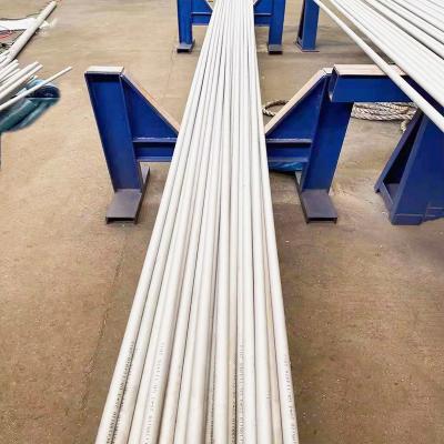 China 6 Meters Stainless Steel Round Pipe 2520 Erw Stainless Steel Tube for sale