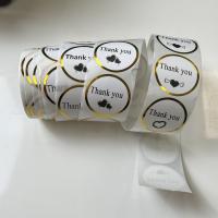 China Custom Printing Vinyl Circle Label Sticker Roll Adhesive Waterproof for sale