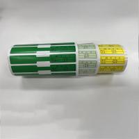 China Optical Fiber Pigtail Network Cable Label Sticker Printable Thermal Transfer for sale