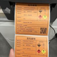 China OEM Toxic Hazardous Chemicals Label Placard Warning Label for sale