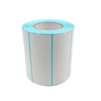 China Direct Thermal Label Blank Or Printed Self Adhesive Paper Sticker White Barcode Label Roll for sale