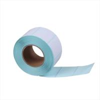 China Direct Thermal Label Blank Or Printed Self Adhesive Paper Sticker White Barcode Label Roll for sale