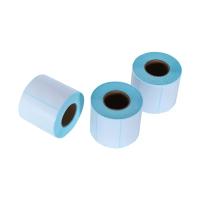 China Waterproof Fade Resistant Thermal Paper Label With Strong Adhesive for sale