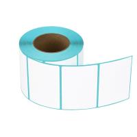 China Adhesive Thermal Printer Sticker Heat Sensitive Shipping Label Roll With Barcode for sale