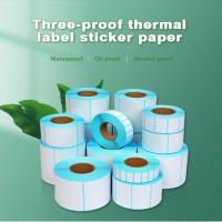 China Strong Adhesive Thermal Self Adhesive Label Fade And Moisture Resistant for sale