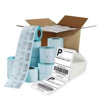 China Direct Thermal Paper Label Roll with Strong Self Adhesive for sale