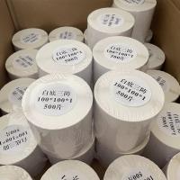 China Custom Self Adhesive Roll Shipping Label Printer Direct Thermal Paper Label for sale