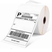 China Permanent Adhesive Backing Shipping Labels Water Resistant For USPS Packages for sale
