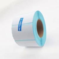 China Custom Adhesive Direct Thermal Labels Shipping Printer Barcode Labels Roll for sale