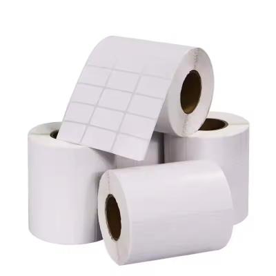 China White Thermal Transfer Printing Label Adhesive Waterproof for sale