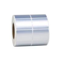 China PET PVC Barcode Label Stickers Adhesive Thermal Transfer Glossy Matte Silver Blank for sale